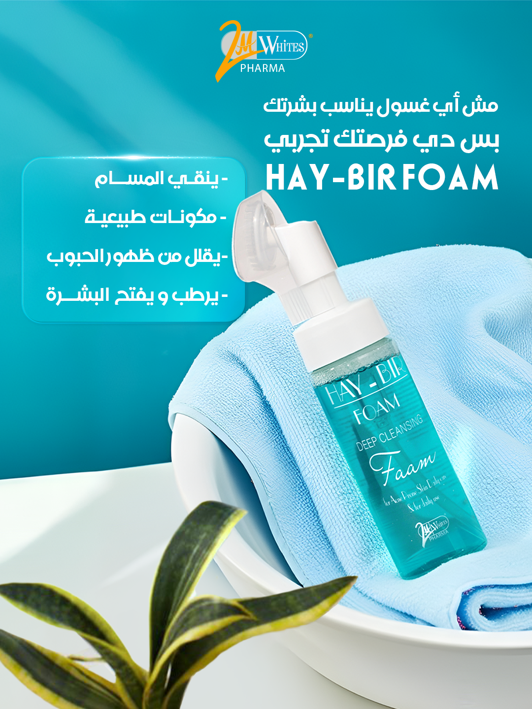 Hay Bir Foam 150ml – 2m whites pharma
