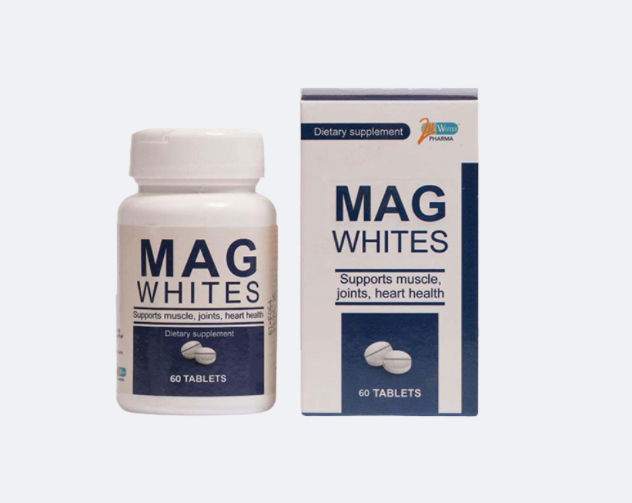 2 Mag whites magnesium glycinate 500mg 60 tablet – 2m whites pharma